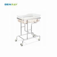 China Manual Children Hospital Bed Medical Home Use Children Kids Baby Basin Cart for sale