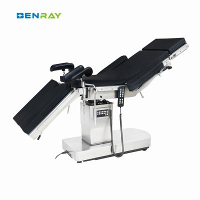 China 9 Function Electric Hydraulic Operating Table Surgical Table  Column Control for sale
