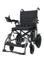 China Aluminum Alloy Electric Wheelchair (Brushed Motor, Lithium Battery, Foldable) for sale