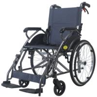 China Aluminum Alloy Soft-Seat Wheelchair for sale
