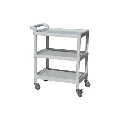 China Cheap Price High Quality ABS Utility Universal Hospital Cart Mobile Trolley for sale