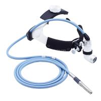 China Hot Sale Operating Room Hospital Emergency Equipment Medical Cold Light Source Waterproof Head Lights Fiber Optic Headlight for sale