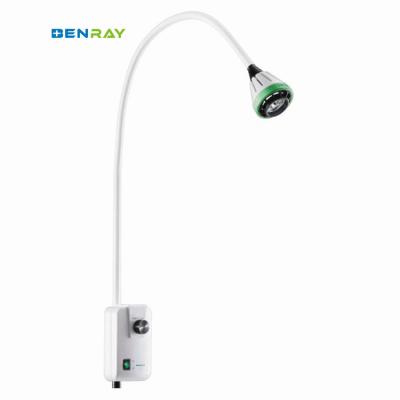China Hospital Medical Clinic Dental Exam Lamp Wall Mounted Stand Mobile LED Examination Lamp for sale