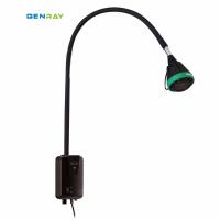China Hospital Medical Clinic Dental Exam Lamp Wall Mounted Stand Mobile Halogen Examination Lamp for sale
