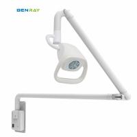 China Hospital Medical Clinic Dental Exam Lamp Wall Mounted Type LED Examination Lamp for sale