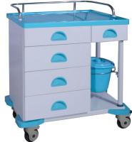China Hospital Medical Steel Clinical Trolley With Bucket for sale
