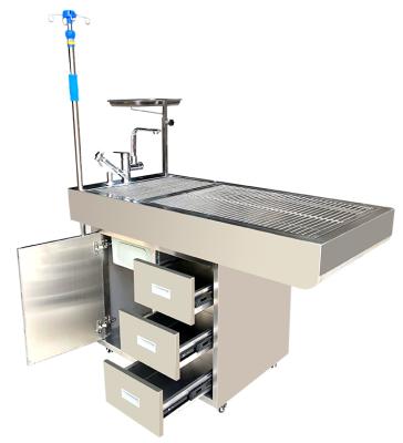 China Veterinary Operating Table Stainless Steel Animal Operating Table for sale