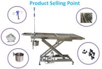 China Electric Veterinary Operating Table Stainless Steel Animal Operating Table for sale