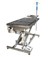 China Stainless Steel 304 Electric Veterinary Operating Table Animal Operation Table for sale