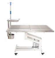 China Stainless Steel 304 Electric Veterinary Operating Table Animal Operation Table for sale