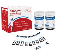 China Accurate Blood Glucose Meter Blood Glucose Monitor Blood Sugar Meter with 50 test Strips & 50 Sterile Lancets for sale
