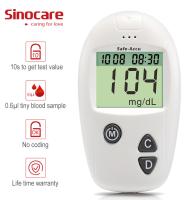 China Accurate Blood Glucose Meter Blood Glucose Monitor Blood Sugar Meter with 50 test Strips & 50 Sterile Lancets for sale