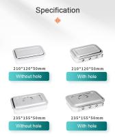 China Stainless Steel Sterilization box for sale