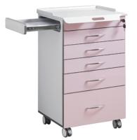 China 5 Drawers Dental Cabinet With Side Tray for sale
