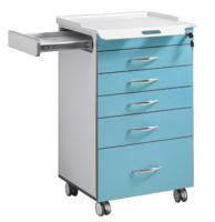China 5 Drawers Dental Cabinet With Side Tray for sale