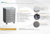 China 5 drawers dental cabinet Stainless steel for sale
