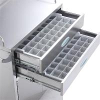 China Stainless Steel Medcine Trolley for sale