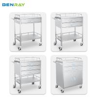 China Stainless Steel Medcine Trolley for sale