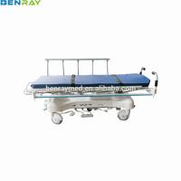China Luxurious Hydraulic Rise-and-Fall Stretcher Cart With X-ray Cassette for sale