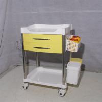 China Hospital Trolley ABS Clinical Trolley With Drawer for sale