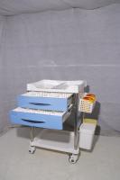 China Hospital Trolley ABS Clinical Trolley With Drawer for sale