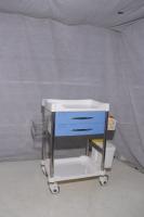 China Hospital Trolley ABS Clinical Trolley With Drawer for sale