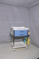 China Hospital Trolley ABS Clinical Trolley With Drawer for sale