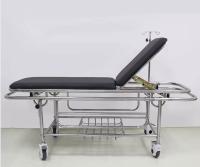 China Stainless Steel Medical Emergency Transfer Stretcher Trolley for sale