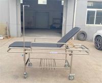 China Stainless Steel Medical Emergency Transfer Stretcher Trolley for sale
