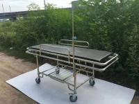 China Stainless Steel Medical Emergency Transfer Stretcher Trolley for sale