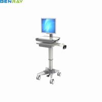 China Hospital Computer Trolley computer cart Doctor workstation computer trolley for sale