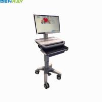 China Hospital Computer Trolley computer cart Doctor workstation computer trolley for sale
