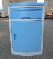 China Hospital ABS Bedside Cabinet With Drawer for sale