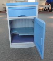 China Hospital ABS Bedside Cabinet With Drawer for sale