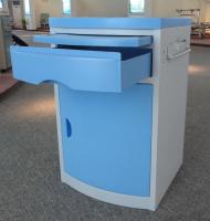 China Hospital ABS Bedside Cabinet With Drawer for sale