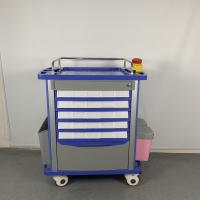 China Hospital Nursing Cart ABS Medicine Trolley for sale
