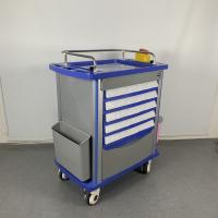 China Hospital Nursing Cart ABS Medicine Trolley for sale