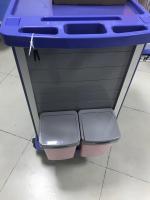 China Hospital Nursing Cart ABS Medicine Trolley for sale
