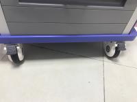 China Hospital Nursing Cart ABS Medicine Trolley for sale