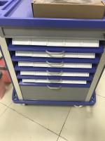 China Hospital Nursing Cart ABS Medicine Trolley for sale