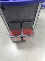 China Hospital Nursing Cart ABS Medicine Trolley for sale