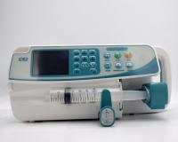 China High Precision Portable Medical Syringe Infusion Pump Auto Syringe Recognition Stackable Clinical Infusion Equipment with Audio Visual Alarm for sale