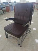 China Folding Ajustable Hospital Luxurios Attendant Chair Officer Rest Bed for sale