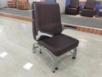 China Folding Ajustable Hospital Luxurios Attendant Chair Officer Rest Bed for sale