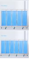 China Foldable Stainless Steel Bed Screen optional color material size for sale