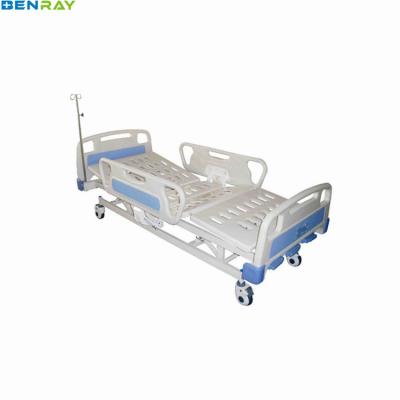 China movable Hospital Bed 3-Function Manual medical Bed for sale