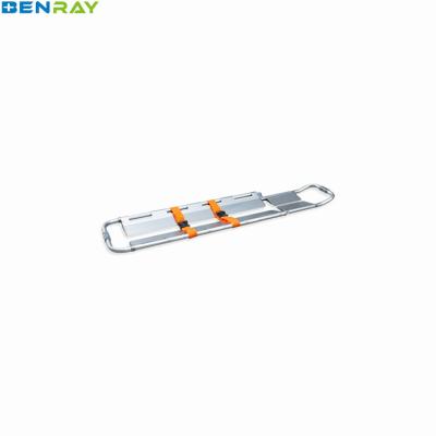 China Emergency Rescue Device Foldable Aluminum Stretchable Scoop Stretcher for sale