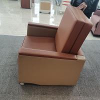 China Folding Ajustable Hospital Luxurios Patient Ward Attendant Chair Bed for sale