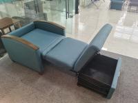China Folding Ajustable Hospital Luxurious Accompanier's Chair Patient Ward Attendant Chair Bed for sale