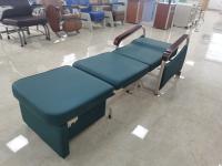 China Comfortable Folding Ajustable Home Office Hospital Luxurious Accompanier's Chair Patient Ward Attendant Chair Bed for sale